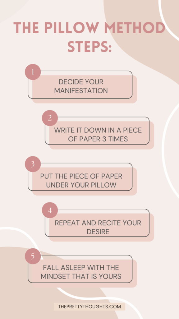 The Pillow Method: An Easy Way to Manifest - The Pretty Thoughts